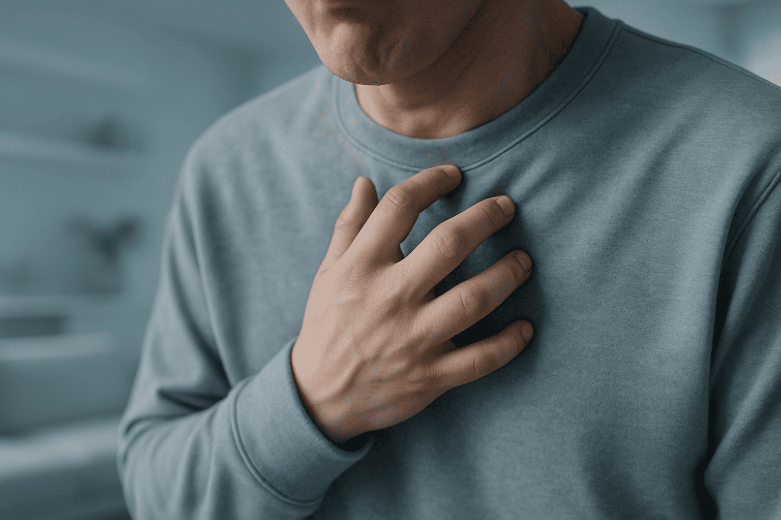 「うっ…」と声が詰まる息苦しさの原因と対処法、受診の目安 - 神戸きしだクリニック（神戸市中央区）