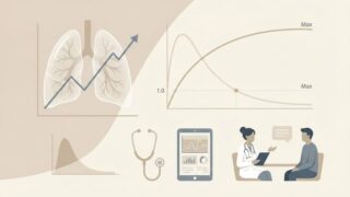 呼吸機能検査の結果の見方は？肺活量や1秒率（FEV1.0）などの数値をわかりやすく解説 - 神戸きしだクリニック（神戸市中央区）